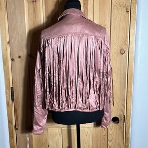 Jackets & Coats | Lightweight Cropped Fringe Jacket | Poshmark
